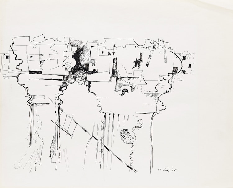Study for “Space Between Columns”; The Space Between Columns #21 ... Study for “Space Between Columns”; The Space Between Columns #21 ...